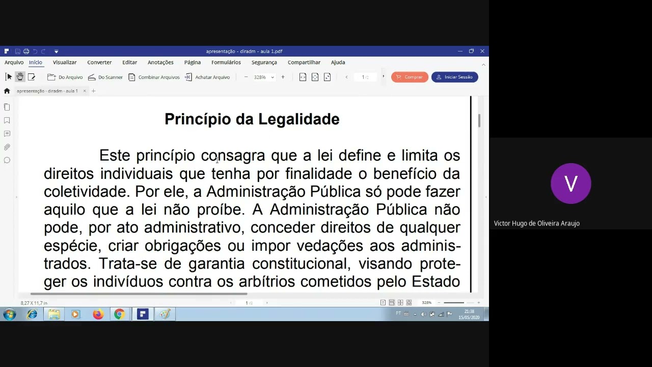 Princípios do Direito Administrativo (LIMPE) - Aulas para concursos ...