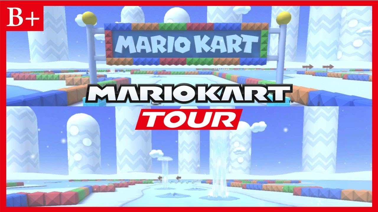 RMX Vanilla Lake 1 ‼️ Mario Kart Tour (All Track Variants) - YouTube