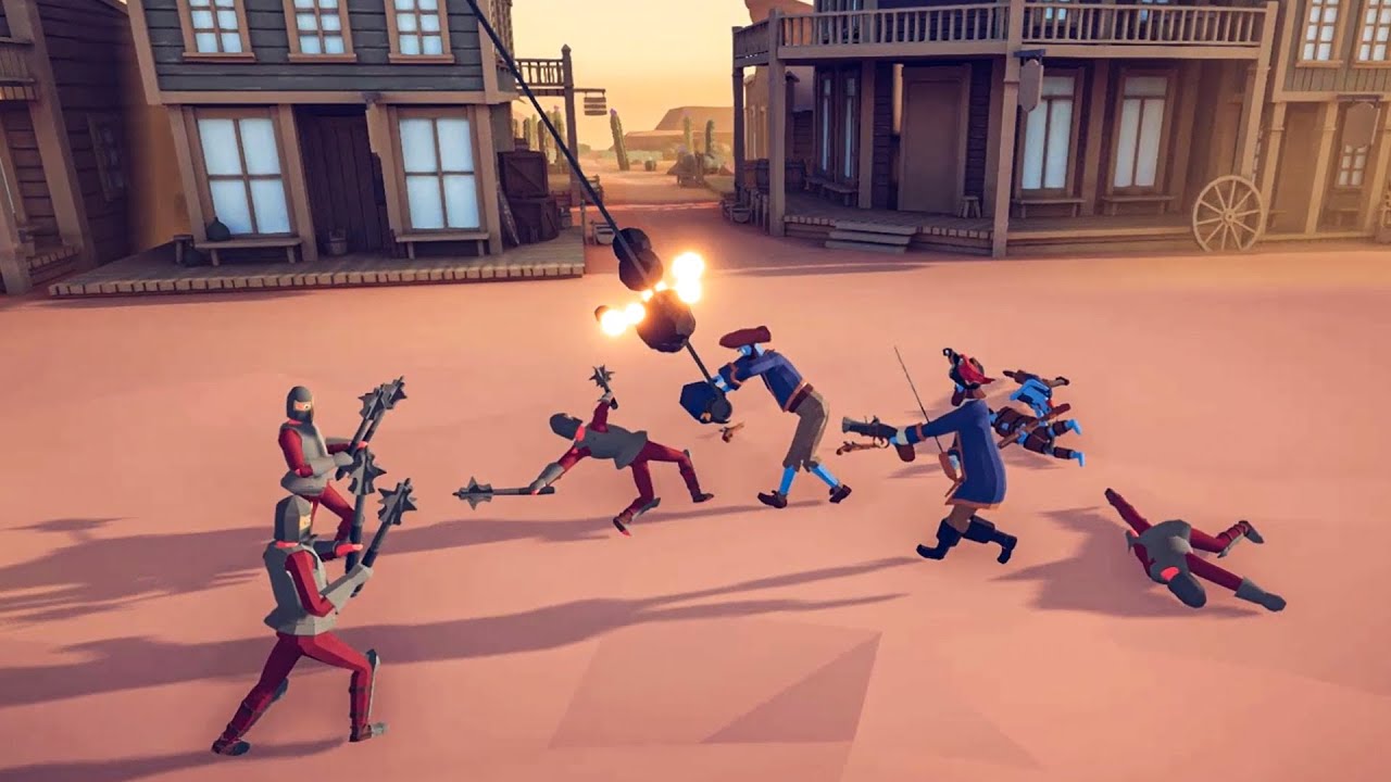 MACE SPINNER vs PIRATE TEAM - Totally Accurate Battle Simulator TABS ...