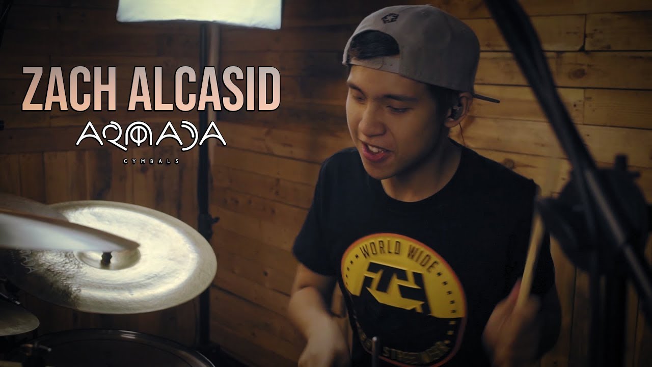 Armada Cymbals Performance - Zach Alcasid - YouTube