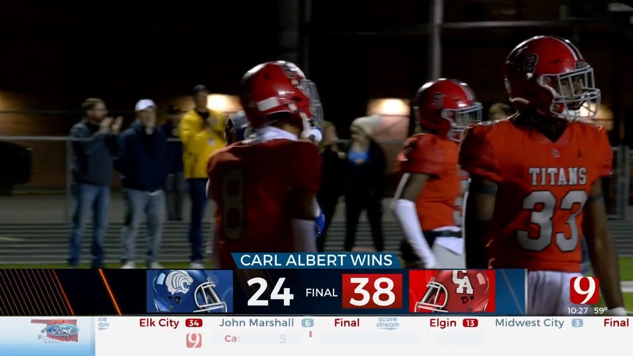 Carl Albert Titans Finish With Perfect Season - YouTube