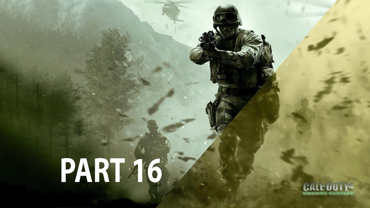 Call Of Duty 4: Modern Warfare (2007) Full Walkthrough Part 16 All in ...