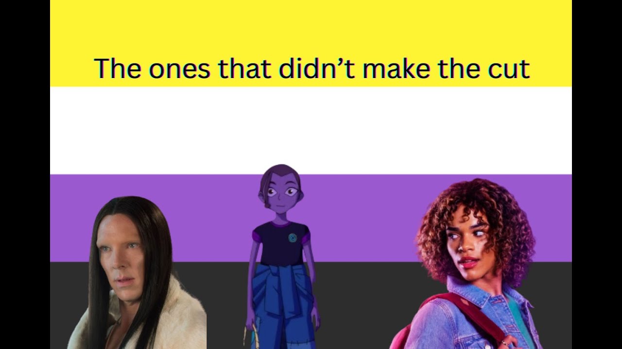 Rambling about more nonbinary characters - YouTube