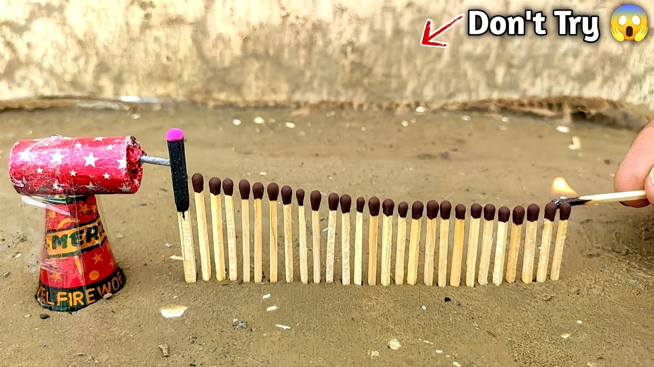 Chitput wala Anar Amazing Cracker experiment 😜|| Diwali cracker testing ...