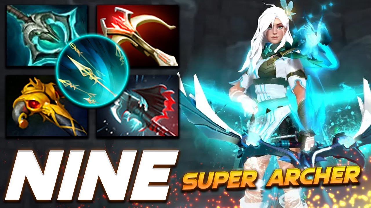 Nine Windranger Super Archer - Dota 2 Pro Gameplay [Watch & Learn ...