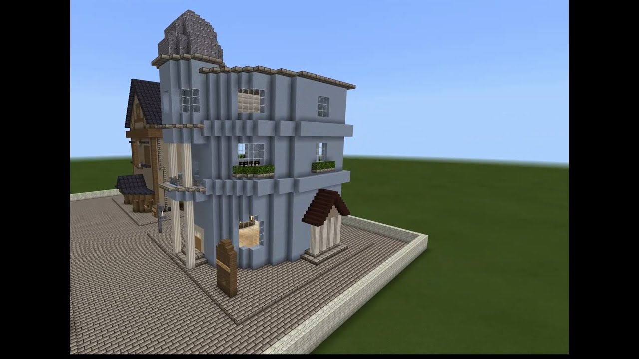 Minecraft Hogwarts die Winckelgasse: teil 7 / die GrinGotts Bank ...