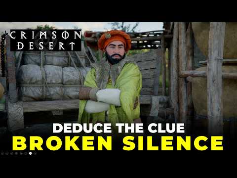 Broken Silence - Deduce the Clue | All Correct Responses | Crimson Desert