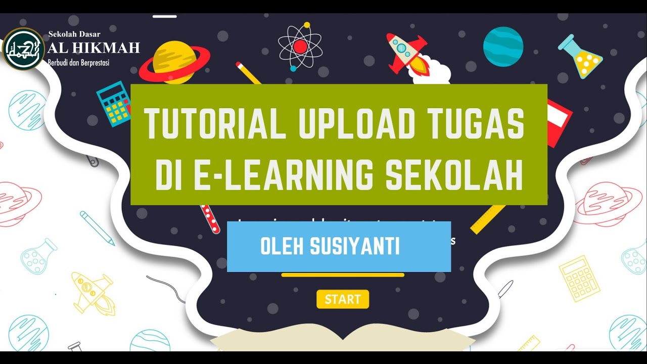 Tutorial Mengupload Tugas di eLearning Sekolah - YouTube