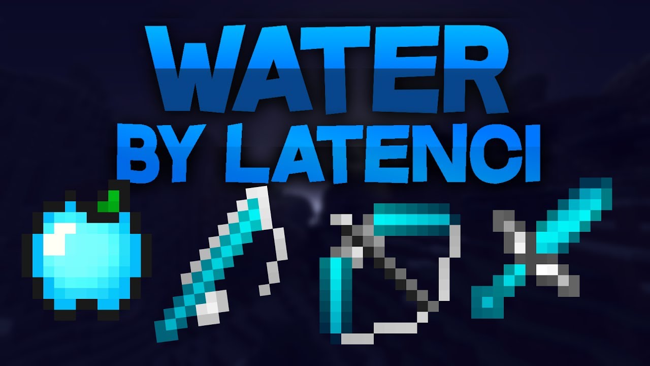 Minecraft: Water 16x by Latenci | 1.7/1.8/1.9 UNRELEASED MC Resource ...