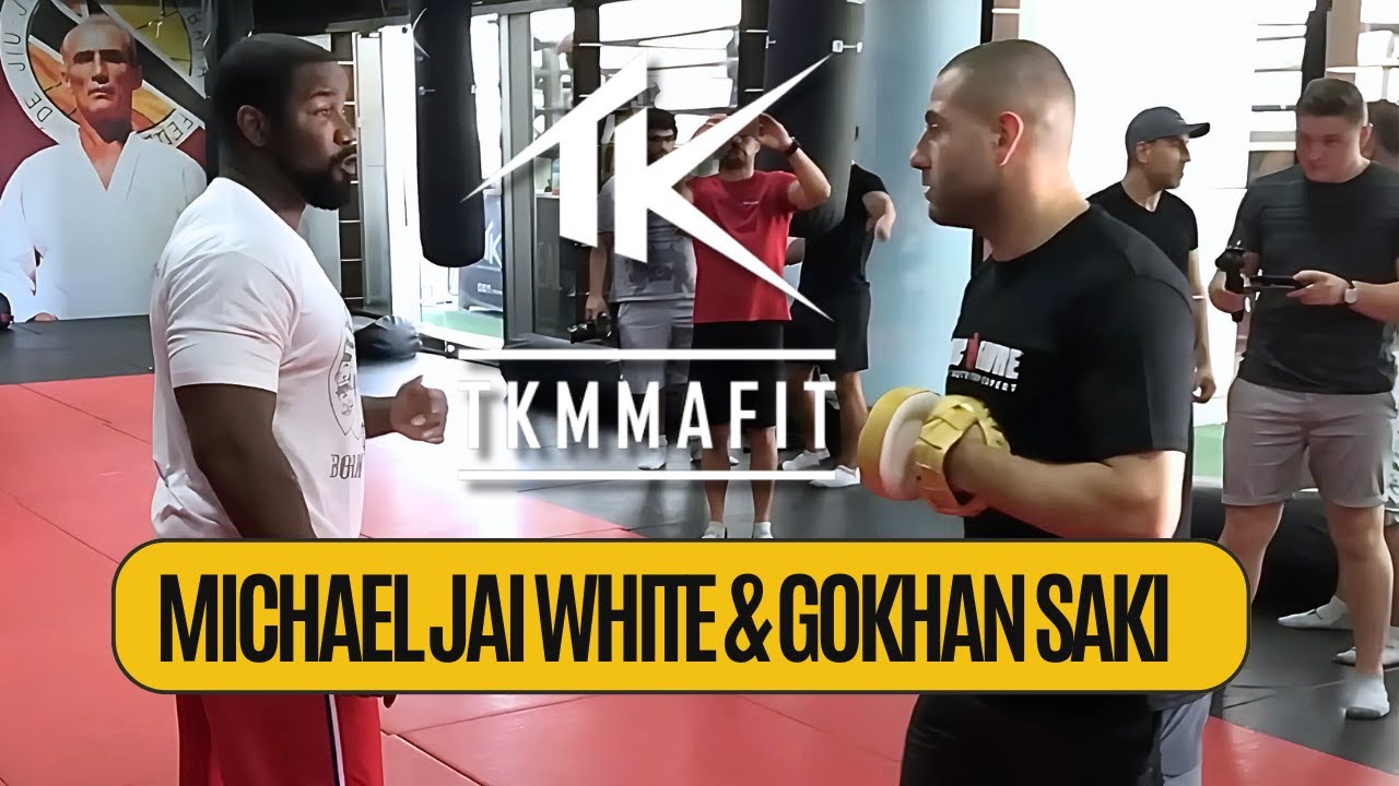 Hollywood Actor Michael Jai White & Gokhan Saki workout at TK MMA ...