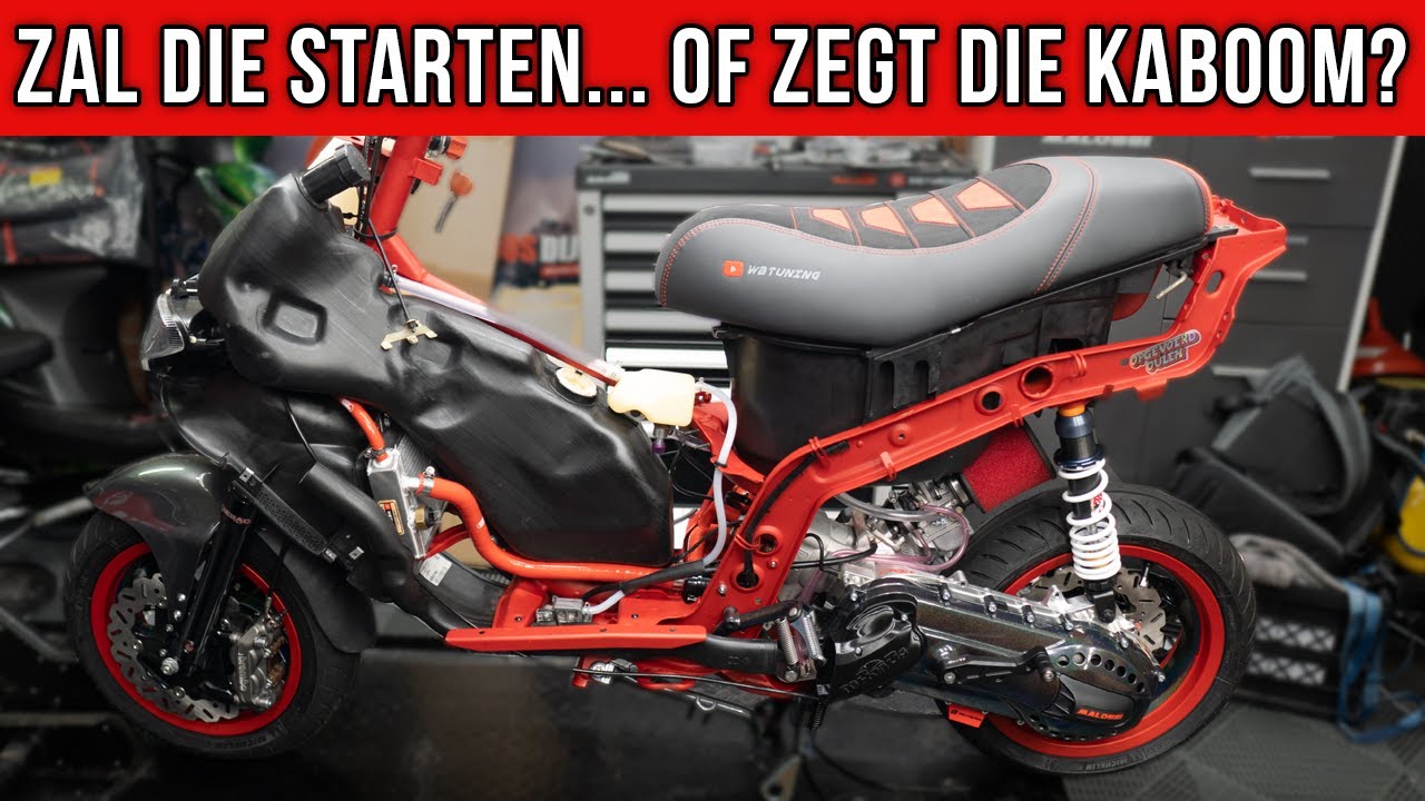 Kunnen we hem eindelijk starten? Gilera Runner Project - YouTube