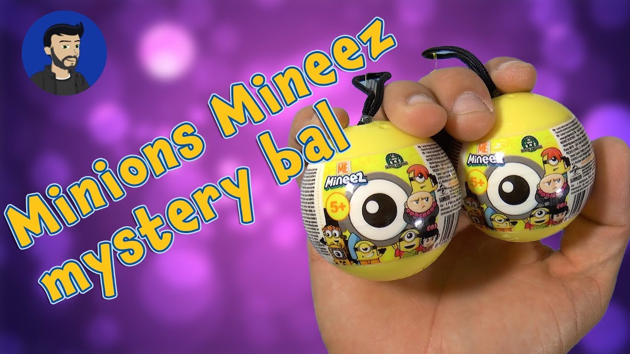 Mineez Minion mystery bal open maken - YouTube
