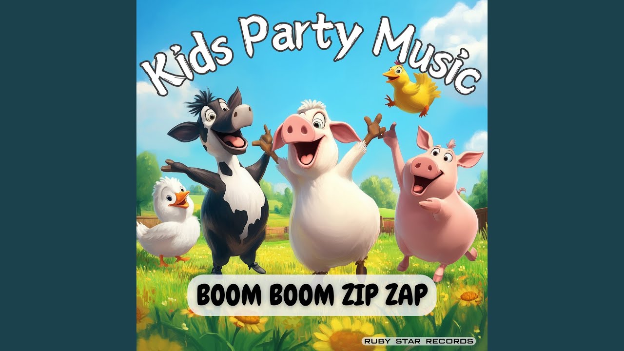 Boom Boom Zip Zap (Kids Party Music) - YouTube