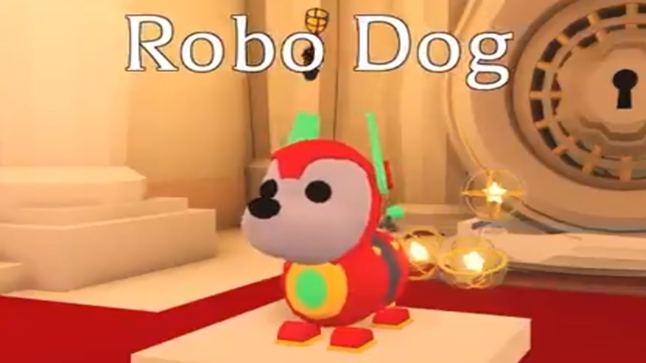 New ROBO DOG Pet In Roblox ADOPT ME! (CYBER UPDATE) - YouTube