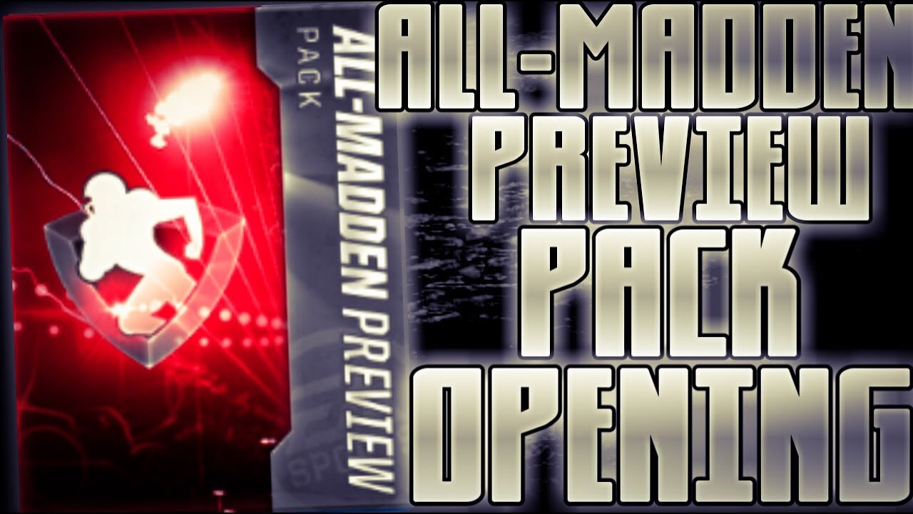 ALL MADDEN PACK OPENING! INSANE NEW PROMO! MADDEN MOBILE ALL MADDEN ...