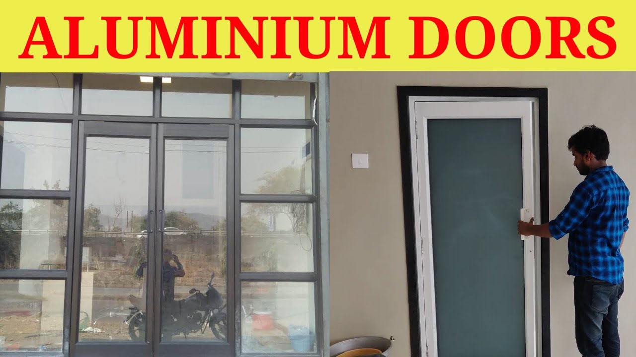 Aluminium Door Section and Panel Details | Bathroom Doors | Office ...