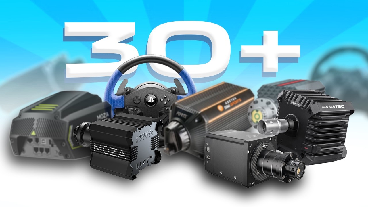 Ranking ALL The Sim Racing Wheel's I've EVER Owned - YouTube