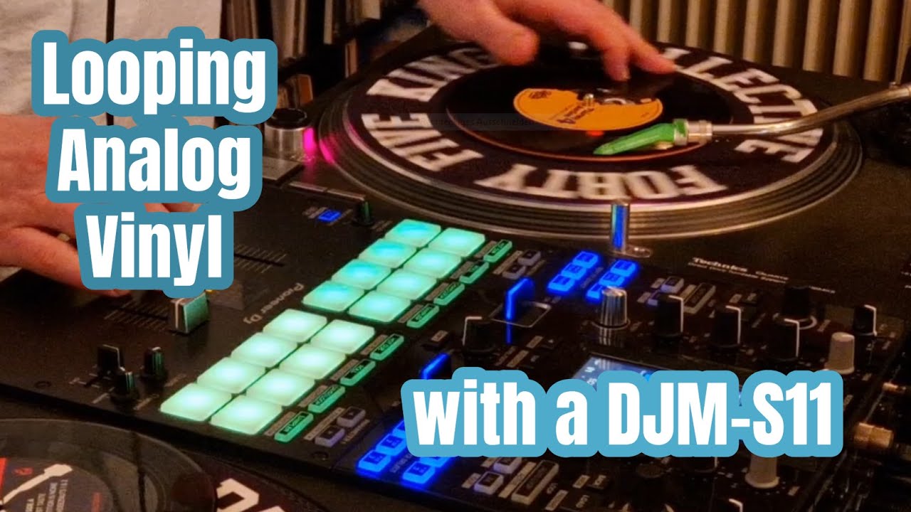 Looping Analog Vinyl - First Tryout - YouTube