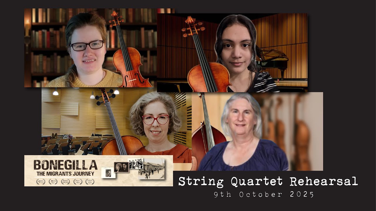 Bonegilla Shepparton String Rehearsal 9th Oct. 2025 - YouTube
