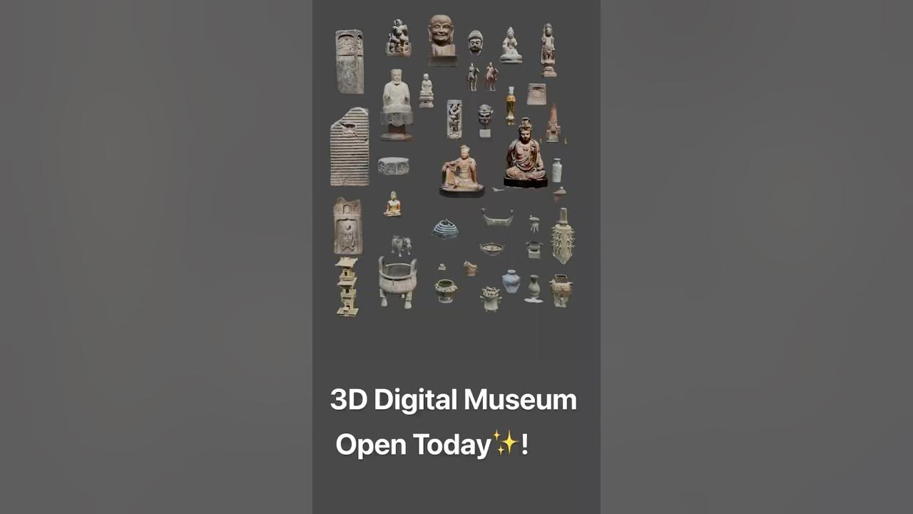 🔸 Build Your Own Museum! 🏛️ Scan real artifacts with your iPhone and ...