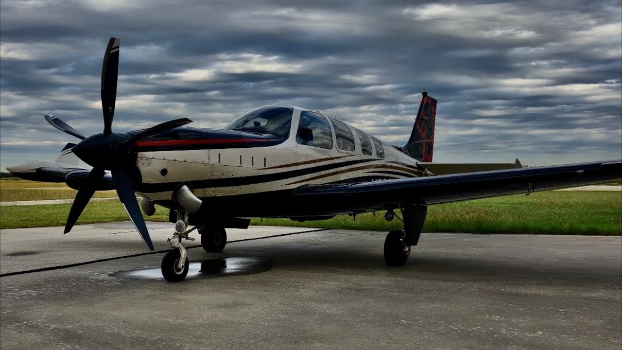 Beechcraft turbine A36 Bonanza #beechcraft #avation #2r9 #djiair2s # ...