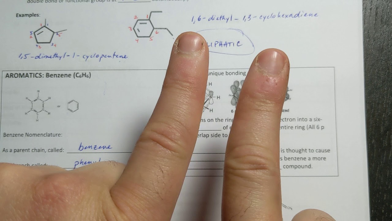 Hydrocarbon Ring Structures - YouTube