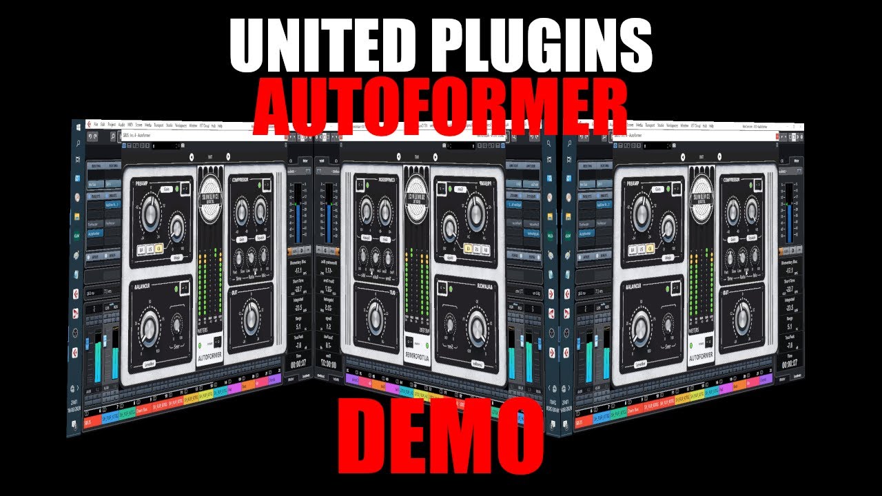 United Plugins Soundevice Digital Autoformer Demo - YouTube