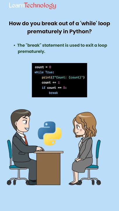 break in Python while loop | Python interview question | #python # ...