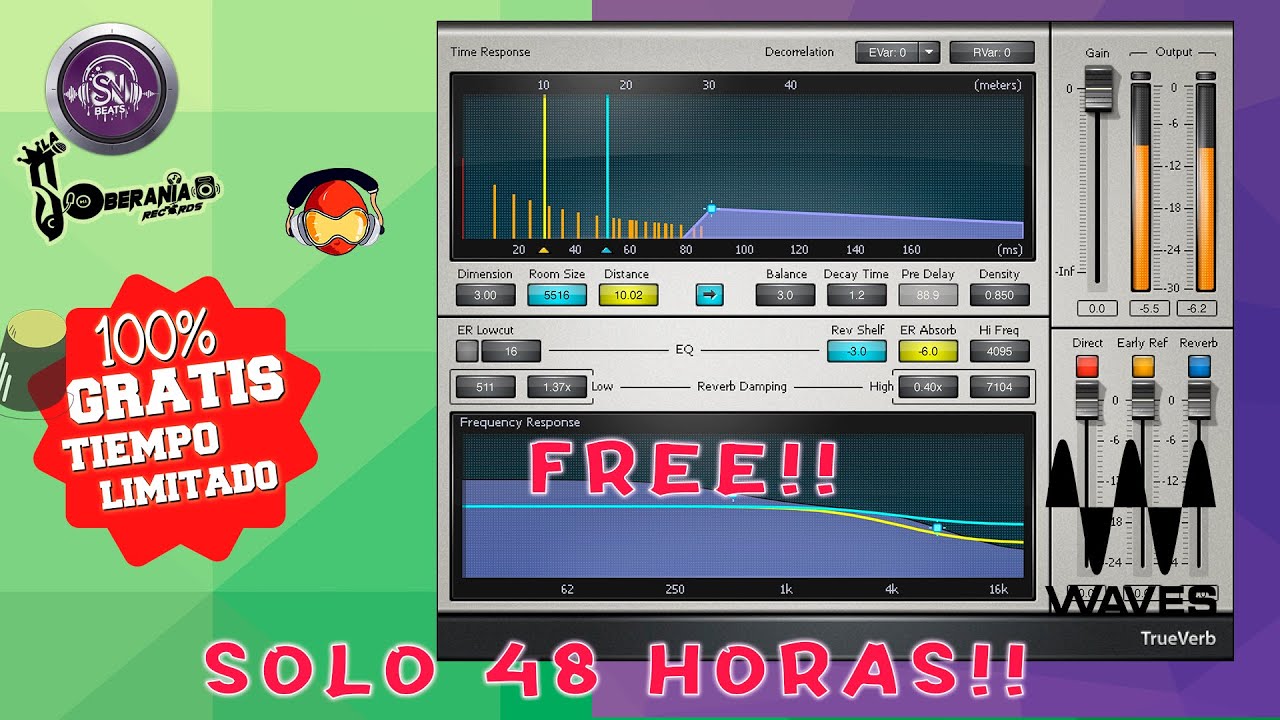 FREE🎁🤯🔥 💯%GRATIS CORRE WAVES TRUE VERB GRATIS POR SOLO 48 HORAS ⏳POR TIEMPO LIMITADO⏲ LIMITED ...
