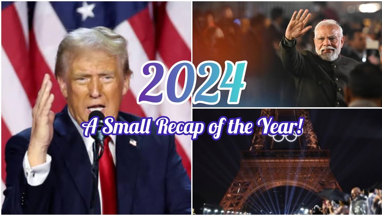 2024 in 1 minute (a small recap of the Year) - YouTube