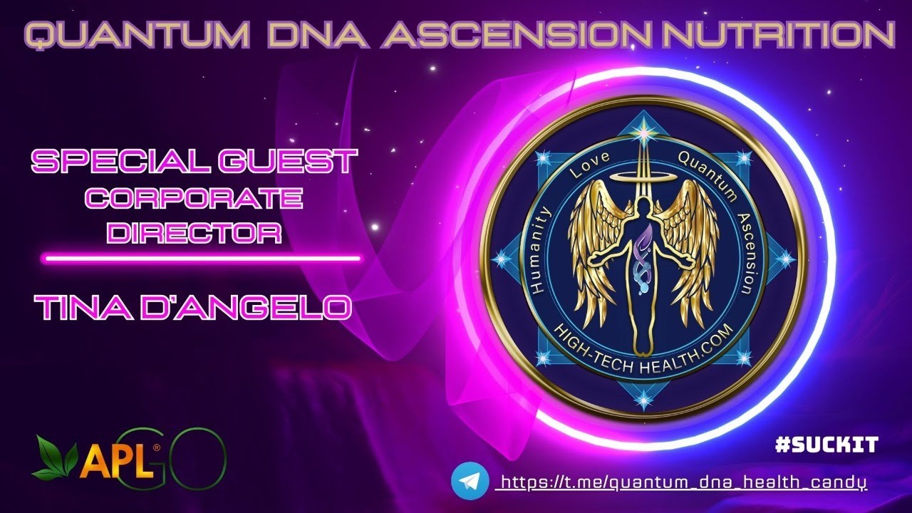 QUANTUM DNA ASCENSION NUTRITION w/ SPECIAL GUEST TINA D'ANGELO - YouTube