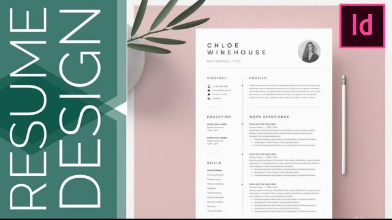 Adobe InDesign : How to Create a CV/RESUME template in InDesign ...