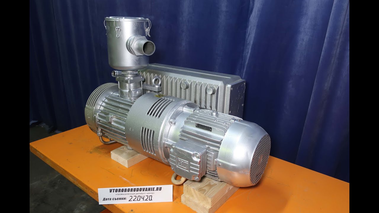 Вакуумный насос Busch R5 RA 0250 D - YouTube
