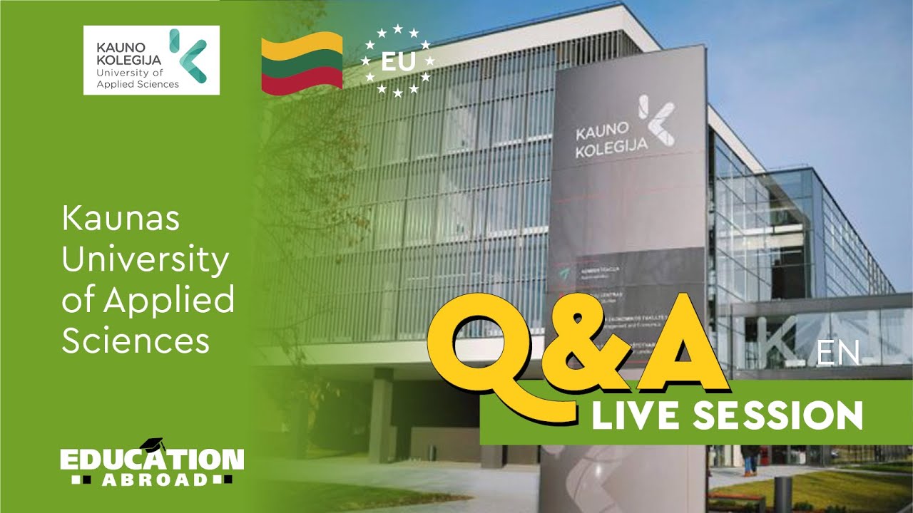 Kaunas University of Applied Sciences - Study in Europe | Programs ...