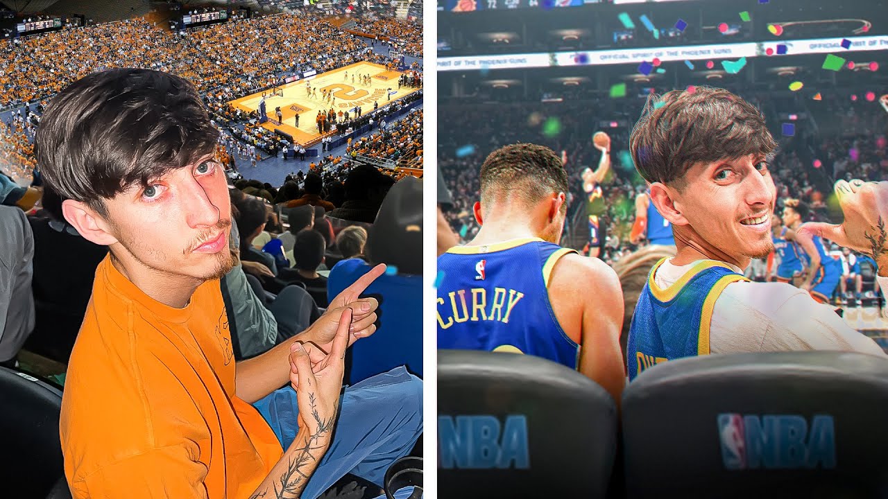 $100 vs $10,000 NBA Experience! - YouTube