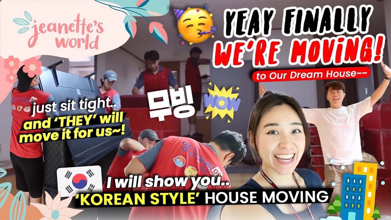 🚚 WE ARE MOVING TODAY!!!🇰🇷 Korean House Moving Progress-👌🏻ZERO fingers ...