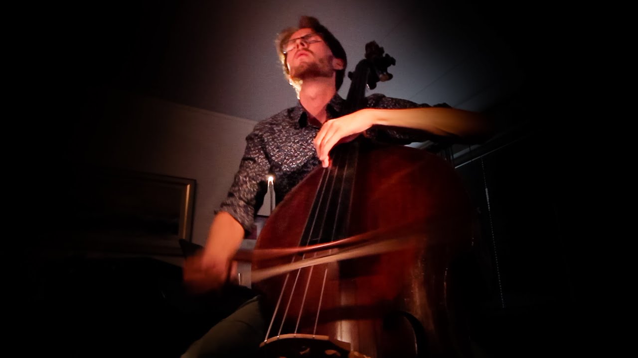 Adrian Eriksson - Sonata for Solo Double Bass (1st mvt) - YouTube