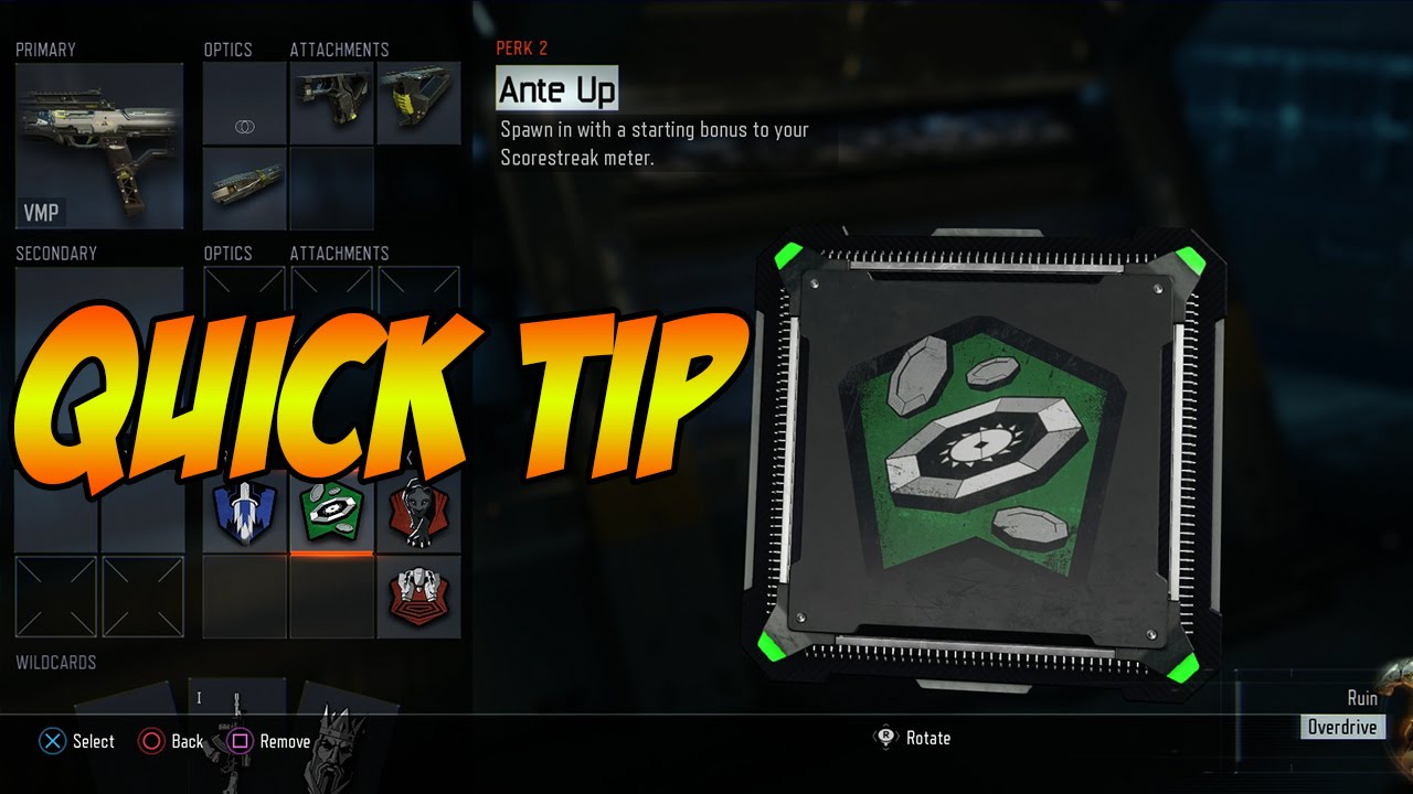 Quick Ante Up Tip! Earn Scorestreaks Faster (BO3 Tips / Tricks) - YouTube