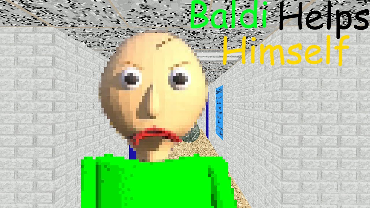 Baldi Helps Himself (Baldi Mod) - YouTube