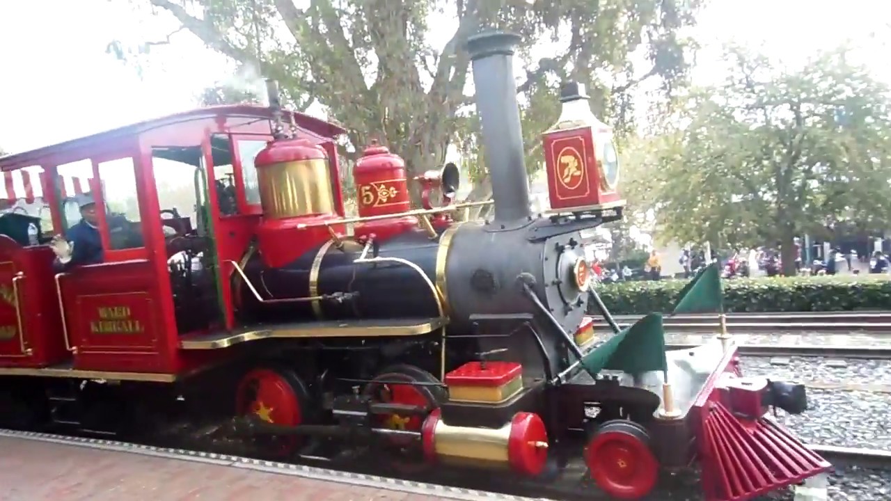 Disneyland Railroad Grand Circle Tour with Ward Kimball's Train 2018 ...