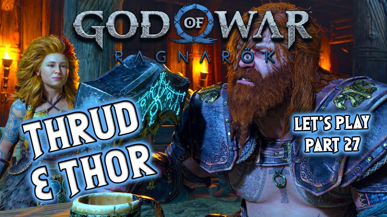 THOR & THRUD | God of War Ragnarok | Lets Play Part 27 #letsplay # ...