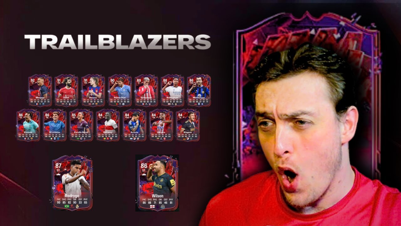 Trailblazers team 1/back to back double walkouts/EA SPORTS FC 24 - YouTube