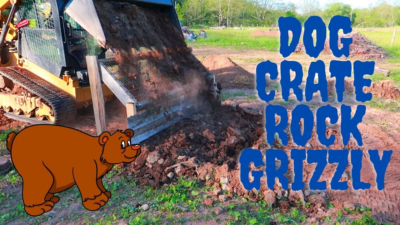 Homemade Rock Grizzly Built from a Dog Crate - YouTube