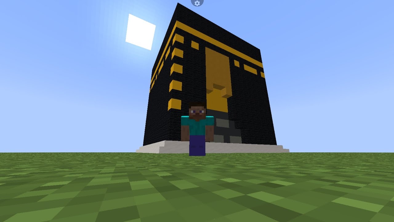 I made a Mecca in minecraft 🕋 ️ full video #minecraft - YouTube