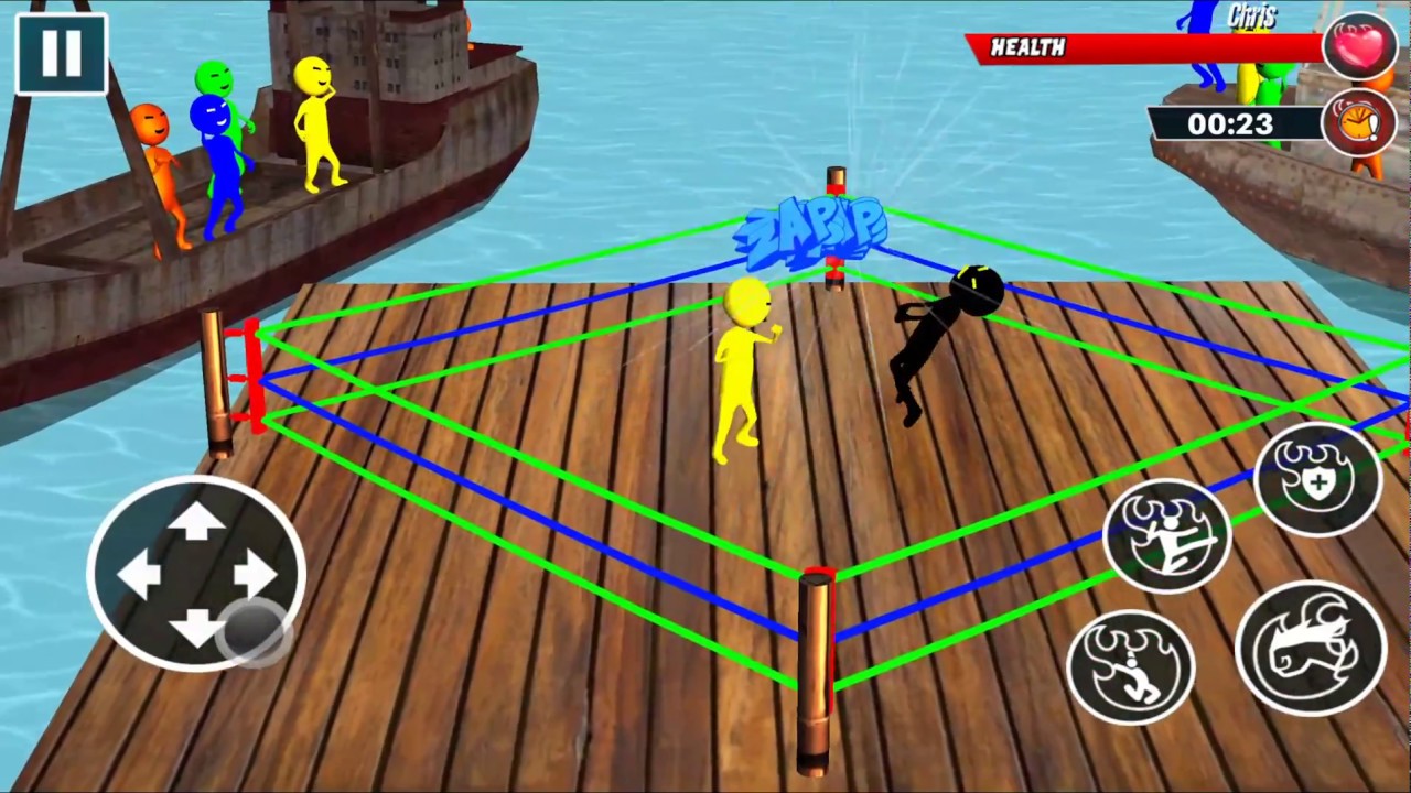Stickman Wrestling | Beast Fighting | Android Gameplay. - YouTube