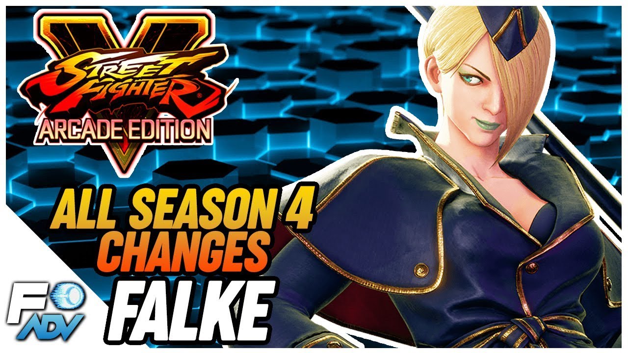 Falke SFV Season 4 Changes - Street Fighter 5 Arcade Edition - YouTube