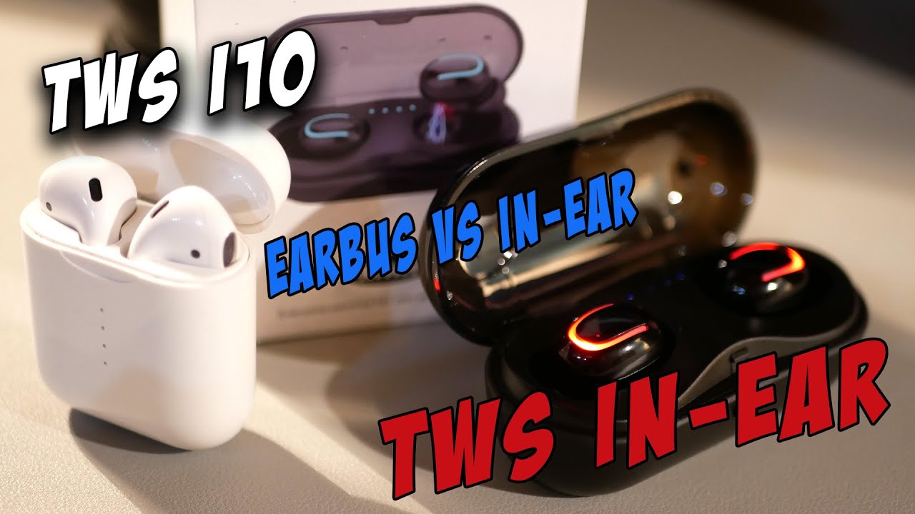 Tws in-ear vs Tws i10 - Confronto BT 5.0 Recensione - YouTube