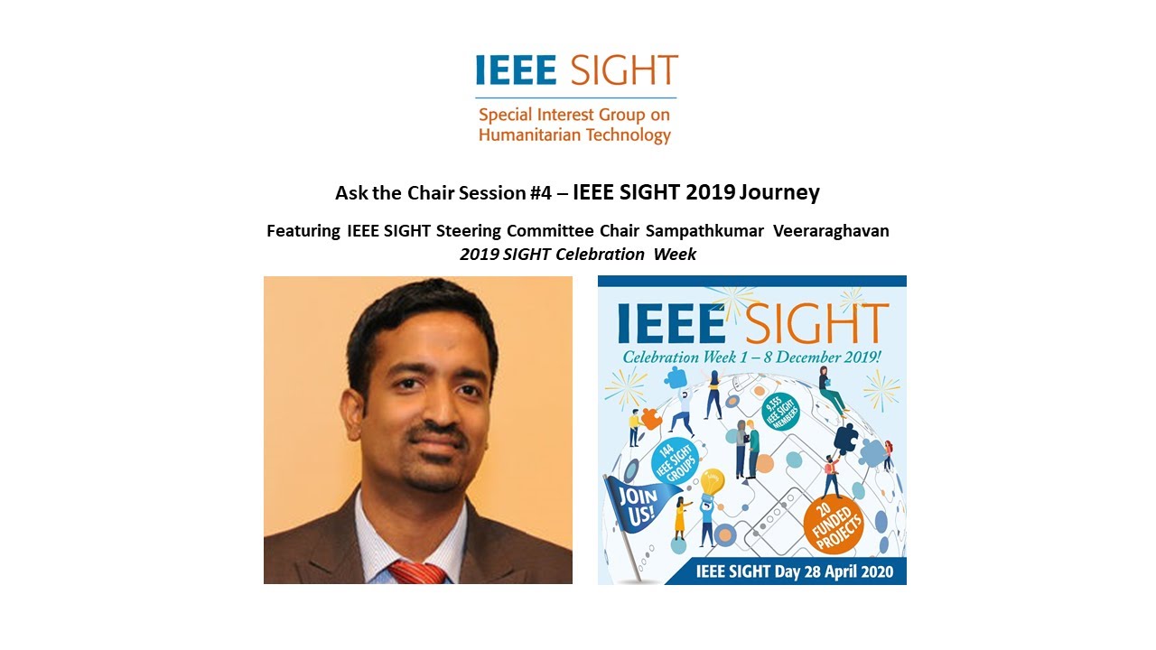 IEEE SIGHT Ask the Chair Session #4 SIGHT Week Celebration - YouTube