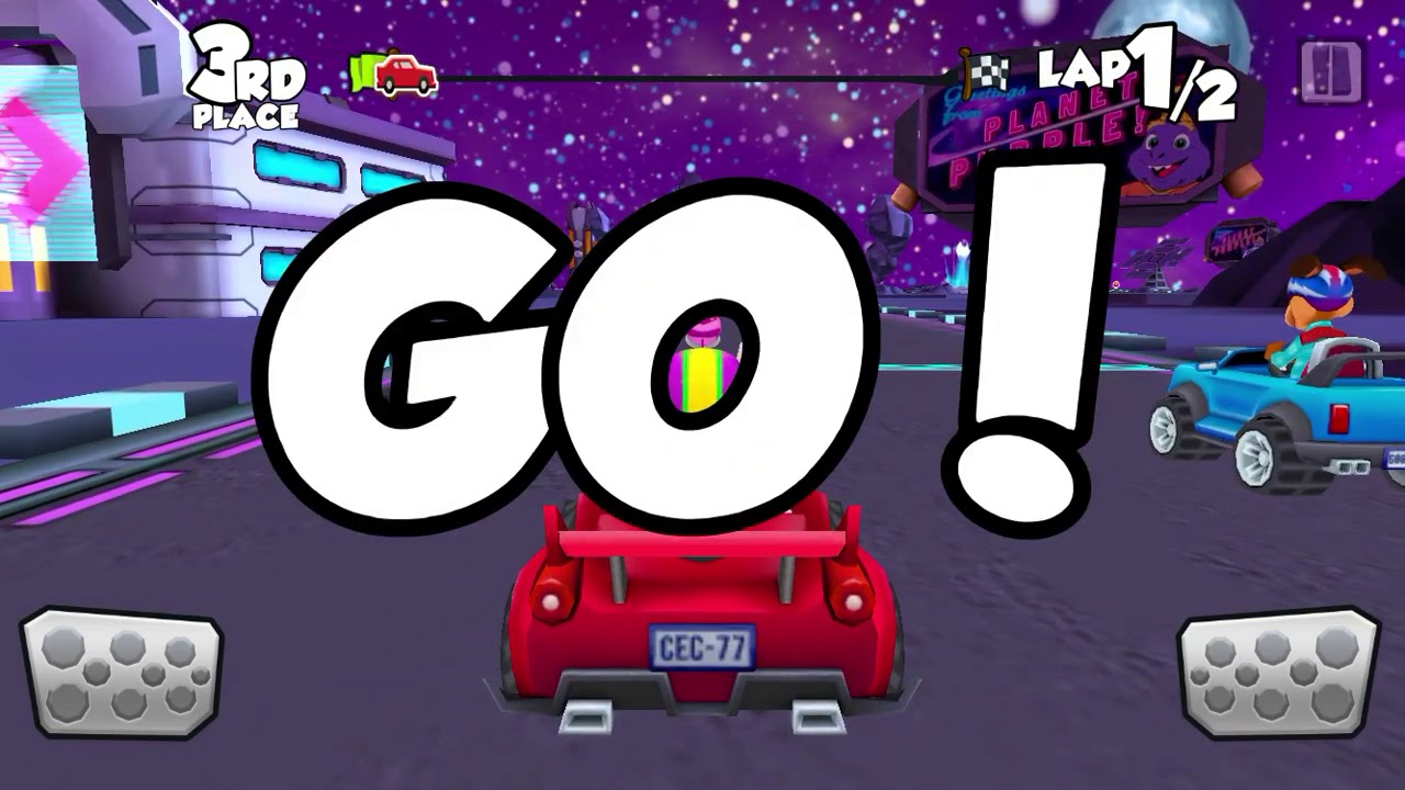 Chuck E Cheese’s Racing World 48/100 - YouTube