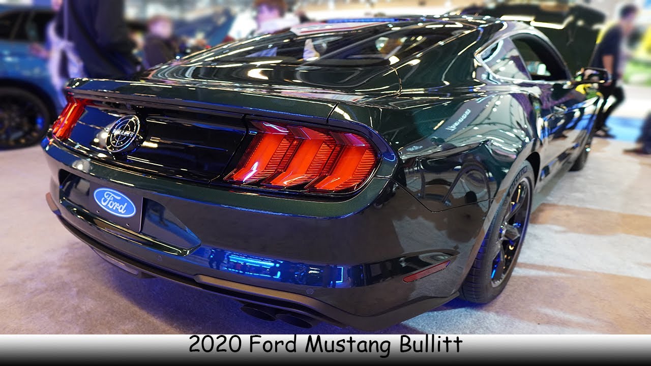 2020 Ford Mustang Bullitt - Exterior and Interior Walk Around - YouTube
